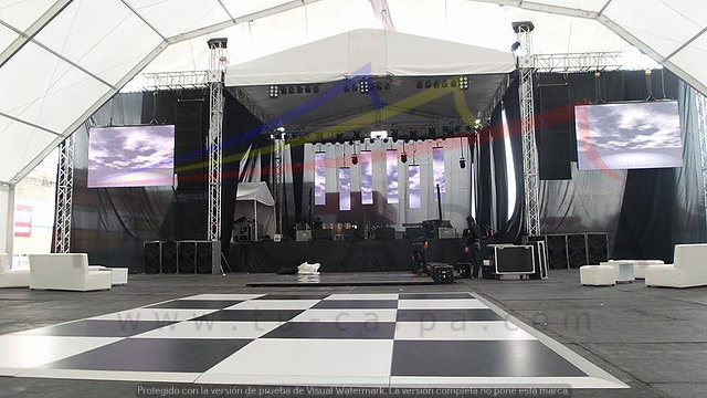 Alquiler de tarimas para eventos Bogota, Tarimas truss, tarimas ...