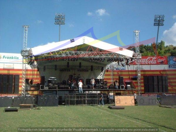 Alquiler de tarimas para eventos Bogota, Tarimas truss, tarimas ...
